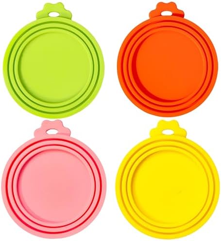 Amazon.com: Pet Food Can Covers-Comtim 3 Pack Silicone Can Lids Caps ...