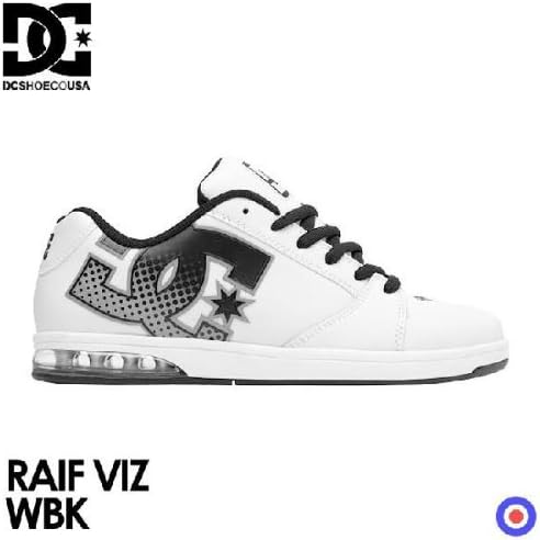 Amazon.co.jp: DC SHOE ディーシーシュー スニーカー ADYS200009 RAIF VIZ(WBK) ライフ【28 ...