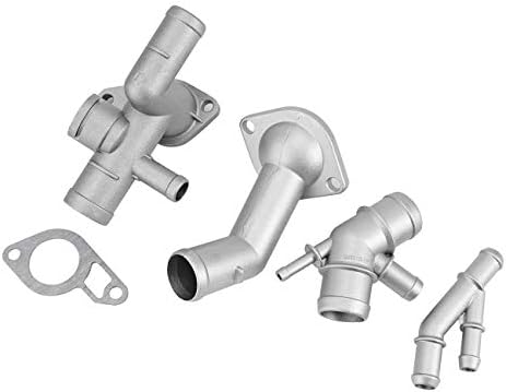 Amazon.com: NewYall Cast Aluminum Thermostat Housing Cover Coolant ...