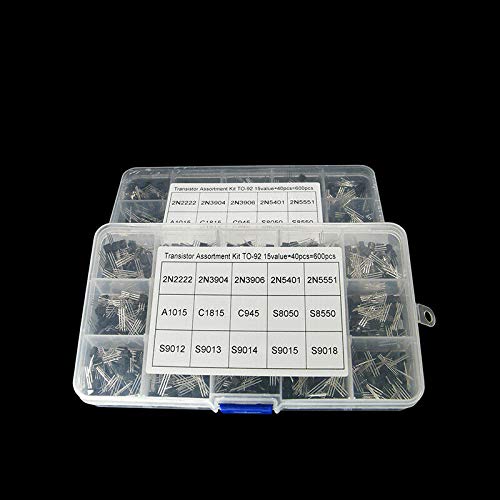 PRAV® Replacement Transistors Kit Part Assorted 2N2222 2N3904 ...