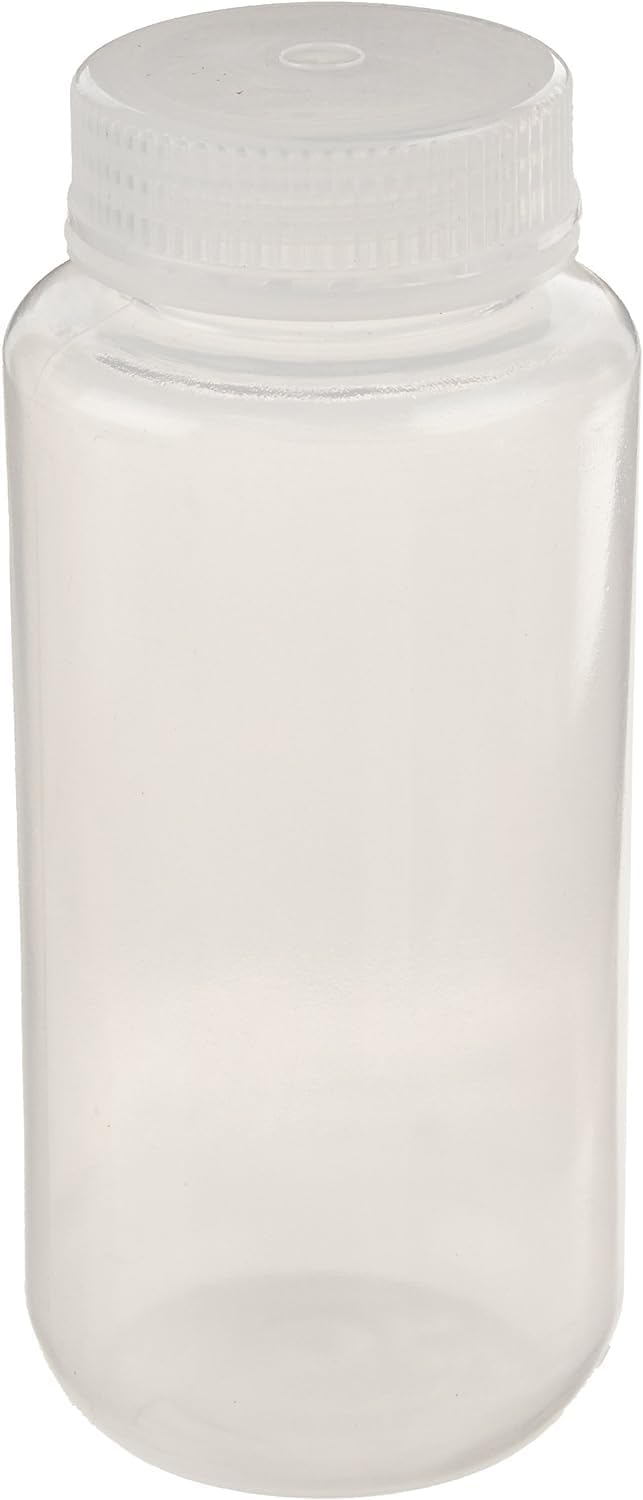 Amazon.com: uxcell 2Pcs 250ml Plastic Wide Mouth Laboratory Reagent ...