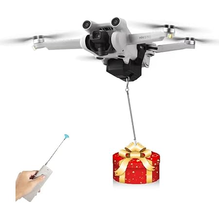 Amazon.com: FLYDrone Drone Airdrop System for DJI Mini 3 Pro/Mini 3 ...