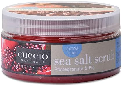 Amazon.com : Cuccio Naturale Sea Salt Scrub - Extra Fine - Gently ...