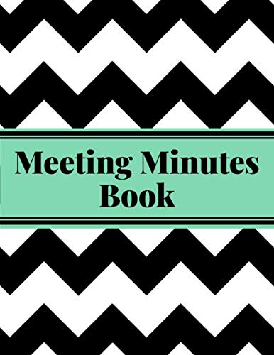 Amazon.com: Meeting Minutes Book: Meeting Management Log Book - Record ...