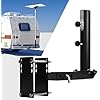 Amazon.com : Full Stainless Steel Heavy Duty RV Flag Pole Mount, Frame ...