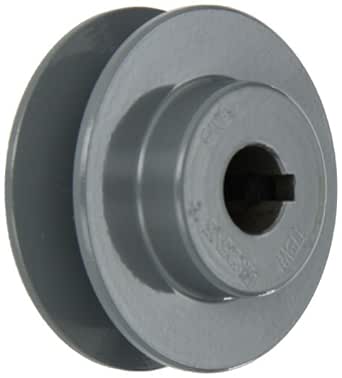 Gates BK25 Light Duty Solid Sheaves, BK Type, 2.65" OD, 1 Groove, 5/8 ...