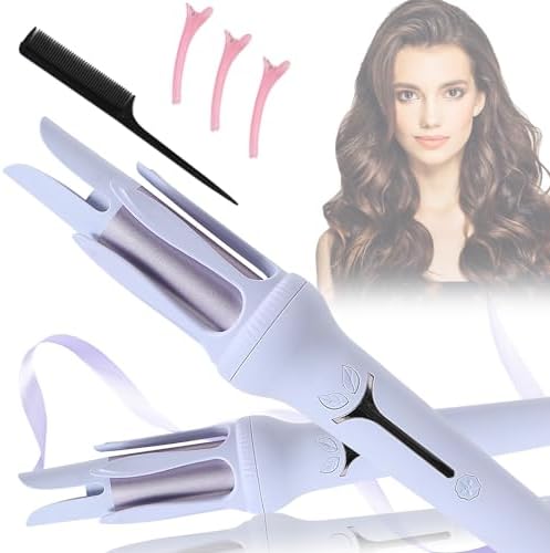 Amazon.com: Automatic Curling Iron, Hair Curler Automatic Rotating, 1 ...