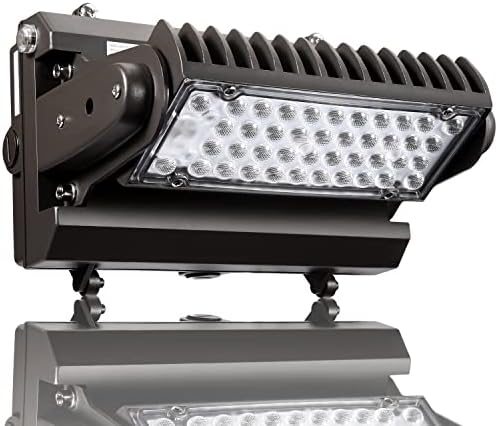 Rotatable LED Wall Pack Light with Dusk to Dawn Photocell, 80W 11200LM ...