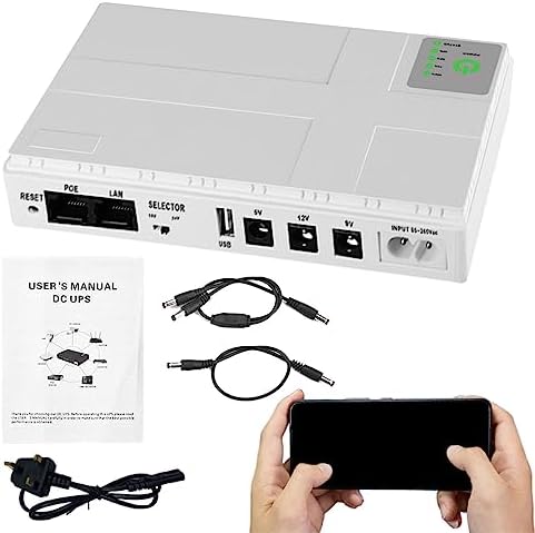 Security Camera Backup Battery,Modem Uninterruptible Router Battery ...