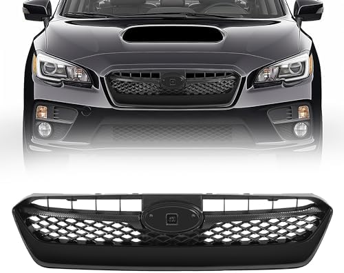 Amazon.com: KUAFU Upper Grille Compatible with 2015-2017 Subaru WRX ...