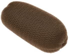 Synthetic Brown Hair Padding Pad for Creating Hair Up Styles : Amazon ...