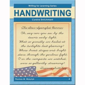 Writing for Learning Series: Cursive Enrichment, Grade 4 : Thomas M ...