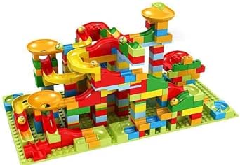 Amazon.co.jp: Block Coaster, Duplo Block Slope Toy, Ball Roll ...