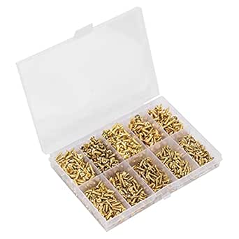 Generic Self Tapping Screw, 1080Pcs M2 M2.5 M3 Screws for Woodworking ...
