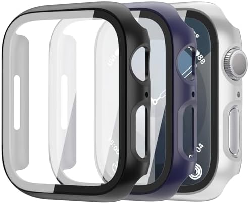 Amazon.com: QSSLMJ 3 Pack Case with Tempered Glass Screen Protector for ...