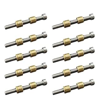 Amazon.com: Jnxuoxo Knife Handle Fasteners, 8mm 5/16" M4 for Love-Less ...