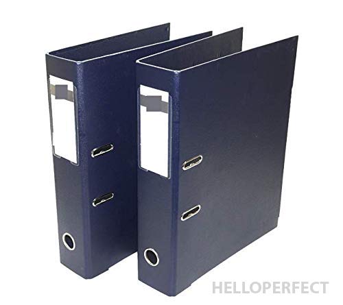 2 Pack Box File, Polymer Elite Executive/Corporate Series FC Lever Arch ...