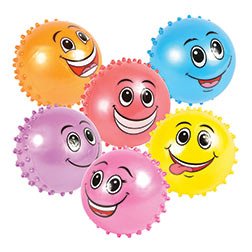 Knobby Ball - Funny Face 4 Inch : Amazon.in: Toys & Games