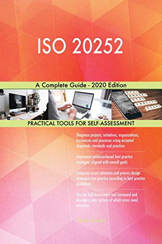 ISO 20252 A Complete Guide - 2020 Edition eBook : Blokdyk, Gerardus ...