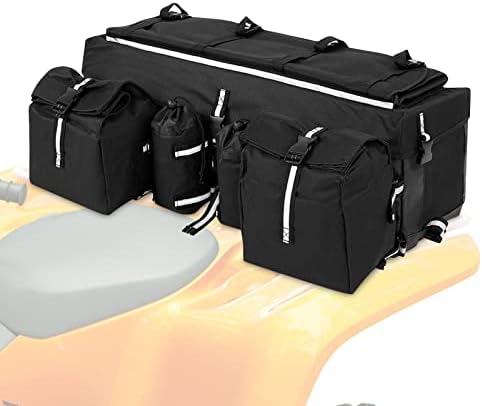 Amazon.com: ATV Saddle Bag Gear Bags Snowmobile Bag ATV Rear Rack Bag ...