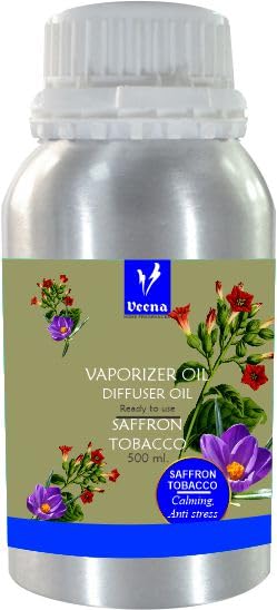 Aroma Oil Diffuser Strong & Long-Lasting Fragrance Saffron Tobacco 500 ...