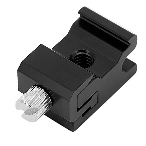 BIG BOOM® 2 Pack Cold Shoe Bracket Adjustable Metal Cold Shoe Adapter ...