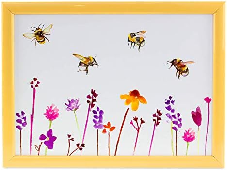 The Leonardo Collection Water Colour Busy Bees Design Jennifer Rose Lap ...
