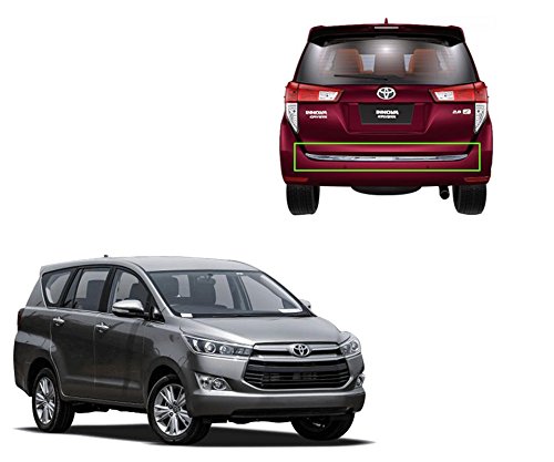 Auto Pearl Rear Trunk Dicky Trim for Innova Crysta (Silver) : Amazon.in ...