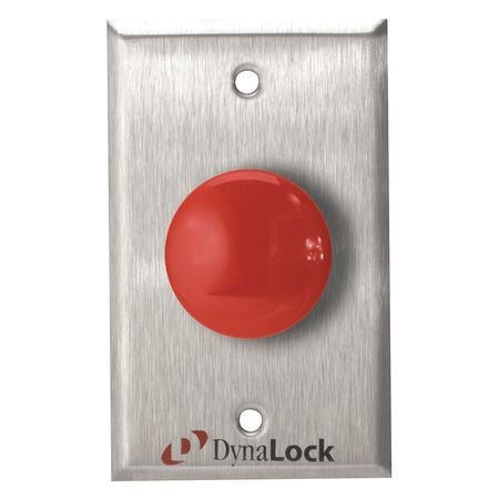 Exit Push Button, SS, Red, Red Switch: Security And Surveillance ...