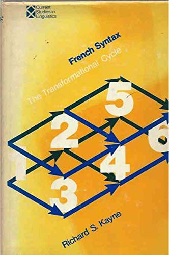 Amazon.com: French Syntax: The Transformational Cycle (Current Studies ...