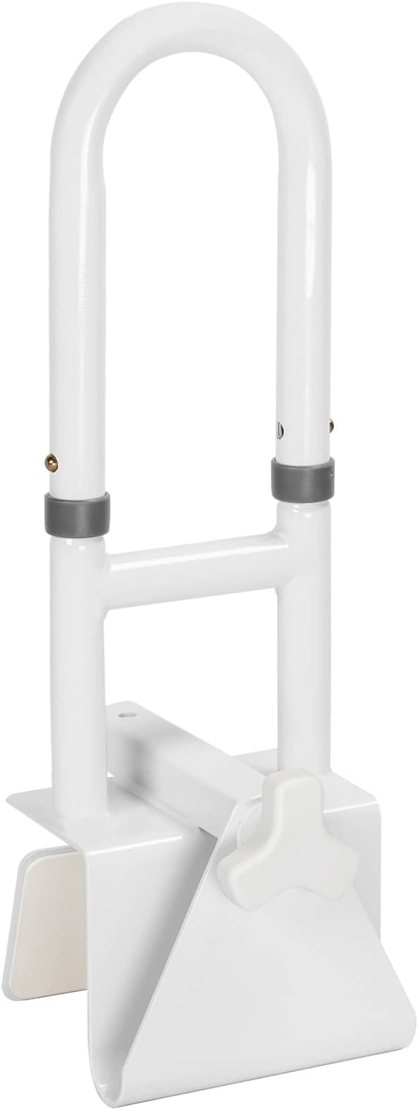 Amazon.com: Drive Medical Adjustable Bathtub Grab Bar & Bathtub Safety ...