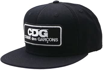 Amazon | [コムデギャルソン] CDG LOGO SNAPBACK CAP キャップ BLACK | キャップ 通販