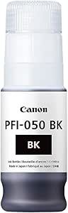 Amazon.com: Canon Genuine PFI-050 BK Black Ink Cartridge, Compatible with imagePROGRAF TC-21 and ...