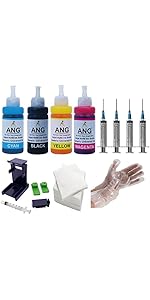 ANG for H.p. Ink Suction Tool Refill KIT for Printer Cartridge Cleaning ...