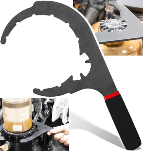 Amazon.com: sixcow 5" 61090 Diesel Fuel Filter Wrench for 5" Davco ...