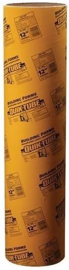Amazon.com: Quik-Tube Cardboard Concrete Building Form Tube 12 in. W X ...