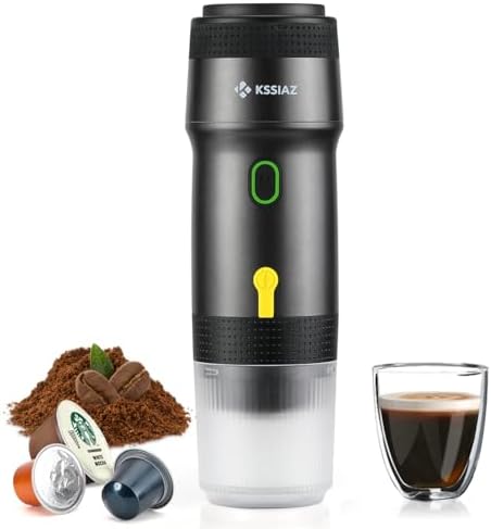 Amazon.com: Kssiaz Portable Espresso Machines, Electric Espresso Maker ...