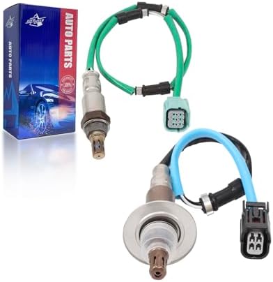 Amazon.com: O2 Oxygen Sensor Upstream and Downstream for Honda CRV 2.4L ...