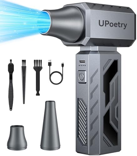 Amazon.com: Compressed Air Duster, 130000RPM Electric Air Duster ...