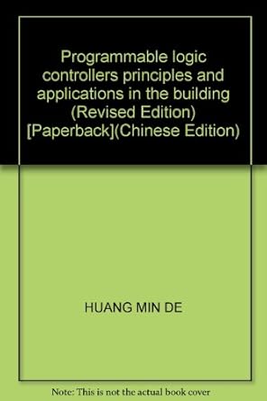 Programmable logic controllers principles and applications in the ...