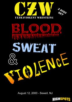 Amazon.com: Czw- Combat Zone Wrestling- Blood, Sweat & Violence Double ...