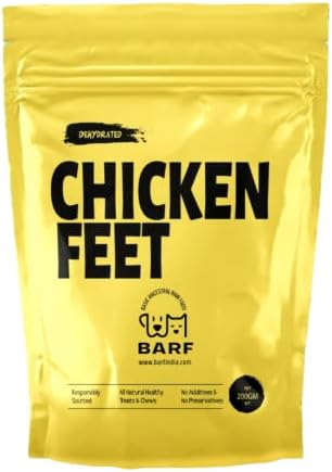 Buy WiggleBoo Natural and Nutritious Dried Chicken Feet Treats for Dog ...
