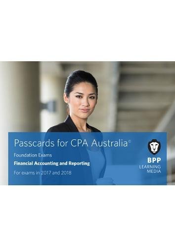 CPA Australia Financial Accounting and Reporting: Passcards : BPP ...