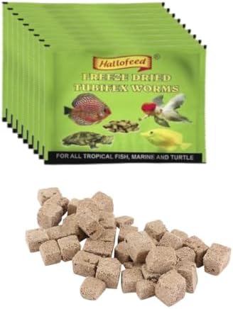 Premier Plants Fish Food Freeze Dried Tubifex Worms for All Life Stages ...