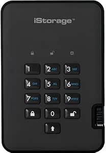 Amazon.com: iStorage diskAshur2 500 GB Portable Rugged Hard Drive - 2.5 ...