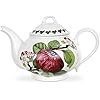 Amazon.com | Portmeirion Pomona Medium Teapot Romantic Shape ...