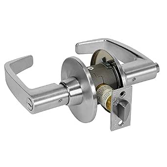 Sargent 28-11U65-LL-26D Grade 1 Privacy/Bed/Bath, US26D Satin Chrome, 2 ...