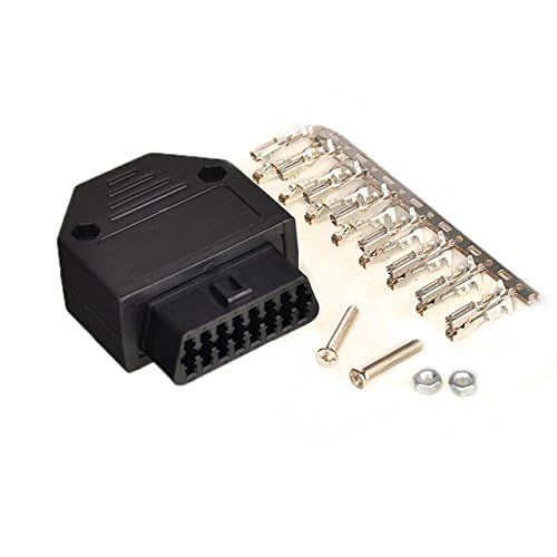 STAR055 OBD2 Female Connector 16PIN OBDII Diagnostic Port Plug with ...