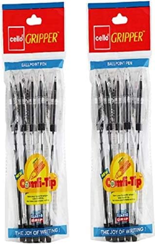 Cello Gripper-1 Ball Pen, Blue - Pack of 5 : Amazon.in: Office Products