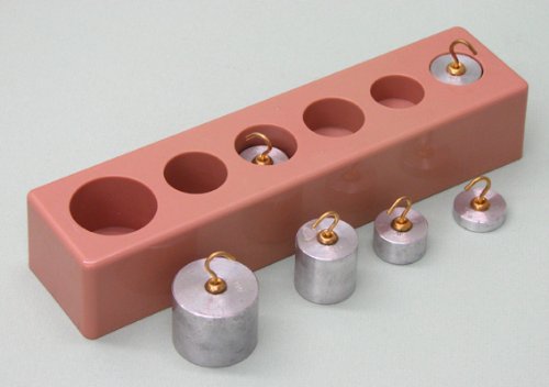 Hooked Weight Set Aluminum: Science Lab Weights: Amazon.com: Industrial ...